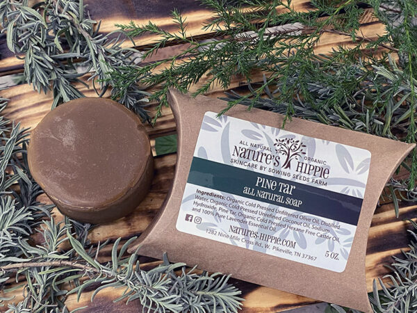 Pine Tar All Natural Soap - Sowing Seeds Hemp Farm